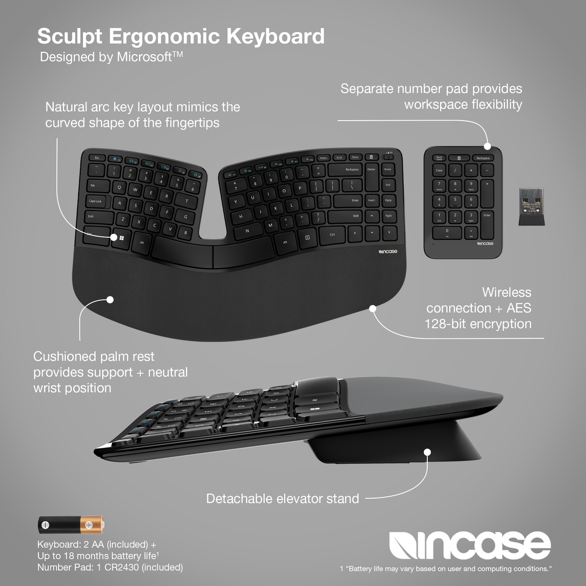 Sculpt Ergonomic Keyboard – Incase Canada